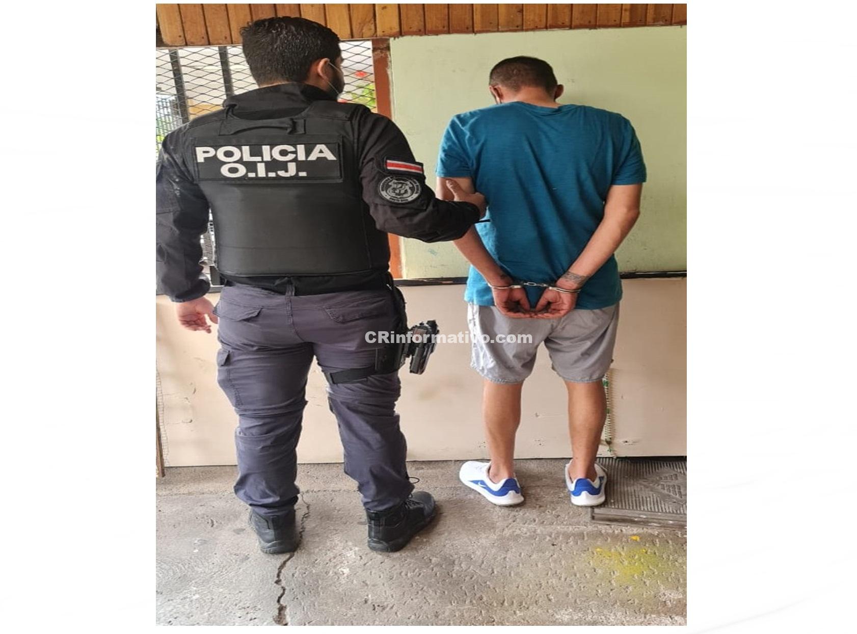OIJ realizó un allanamiento en el sector de Quesada Durán donde se ...