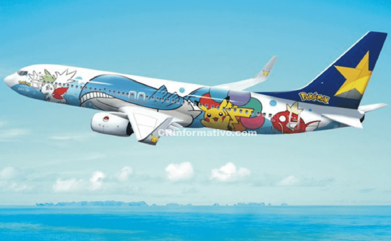 Pokémon llega al cielo: presentan nueva línea de aviones de Pikachu ...