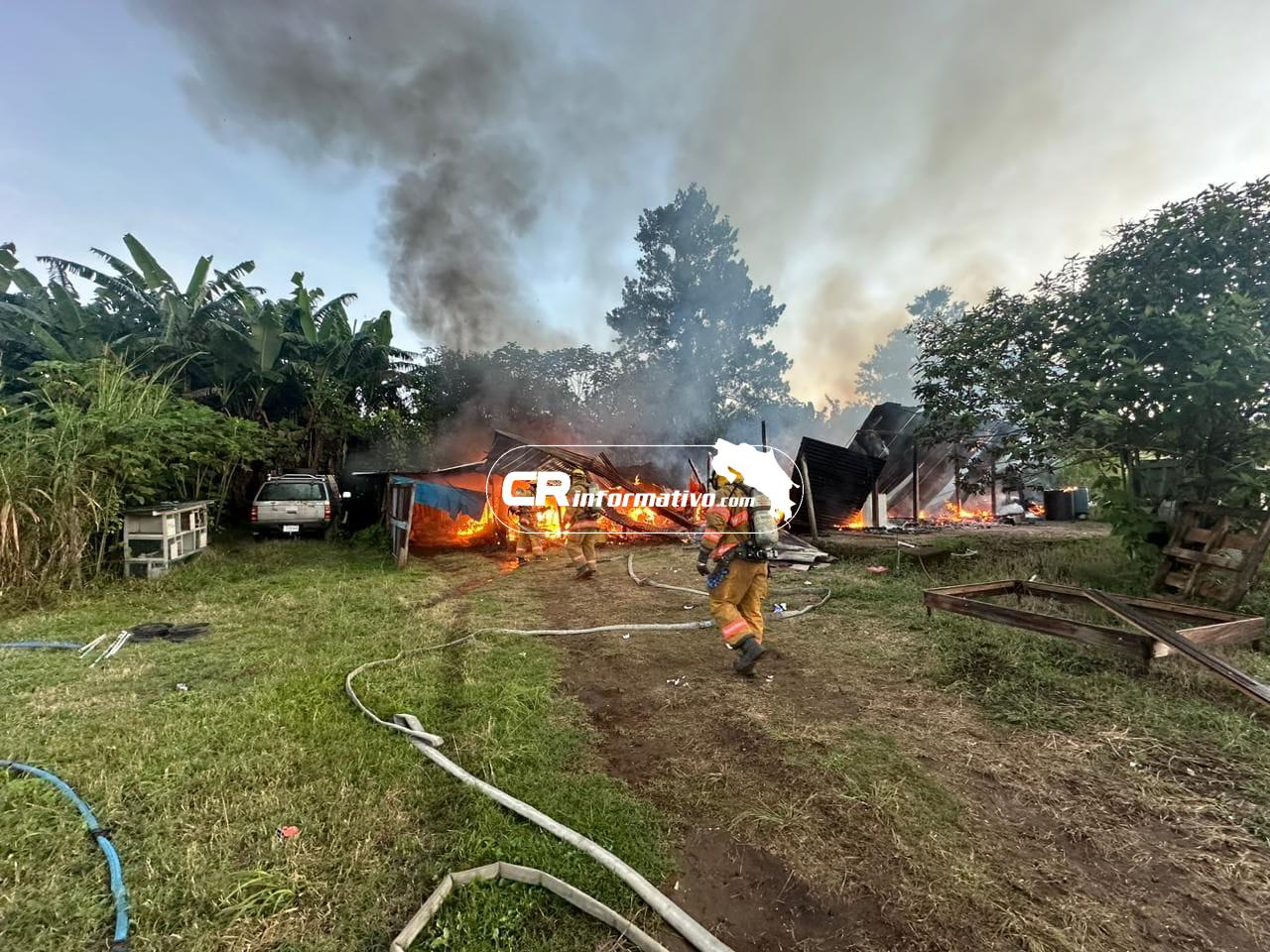Tragedia en Santa Bárbara, Heredia: Mujer pierde la vida en incendio ...